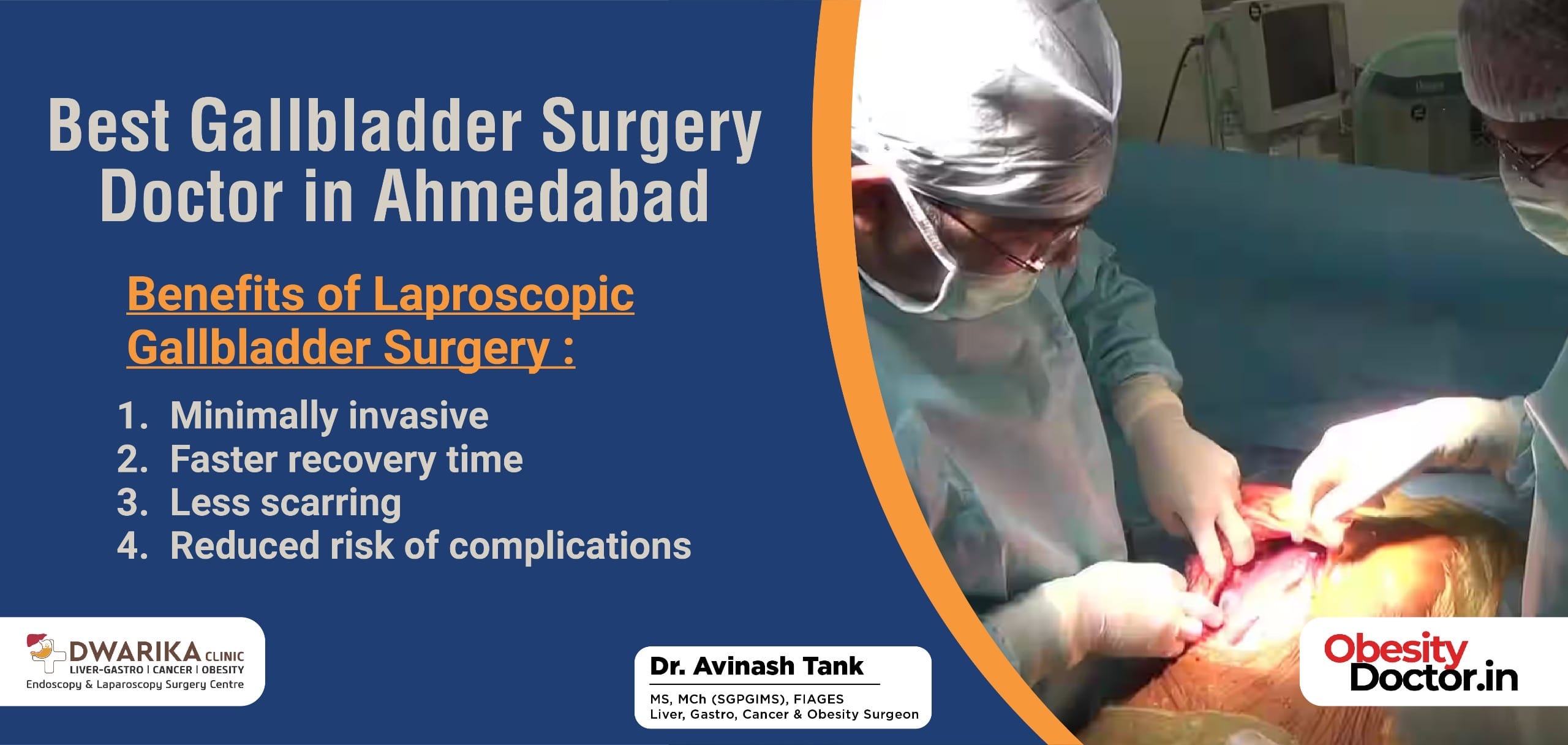 Best Gallbladder Surgery Doctor in Ahmedabad - Dr AvinashTank, is a ...